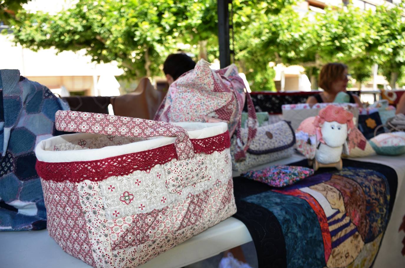 Fotos: Día del Patchwork en el Mercadal de Calahorra | La Rioja